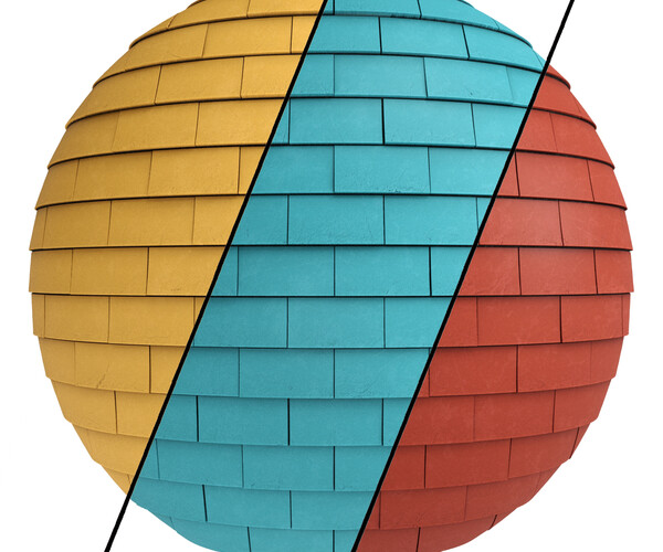 ArtStation - Collection VOL.01- 30 Cement Roof Materials By PBR Texture ...