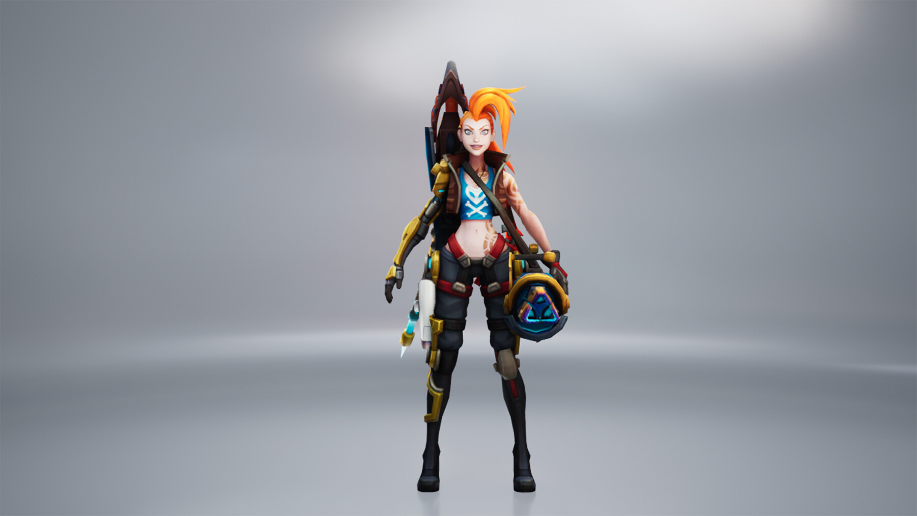 ArtStation - Jinx 2 Skins League Of Legends Characters Low-poly 3D ...