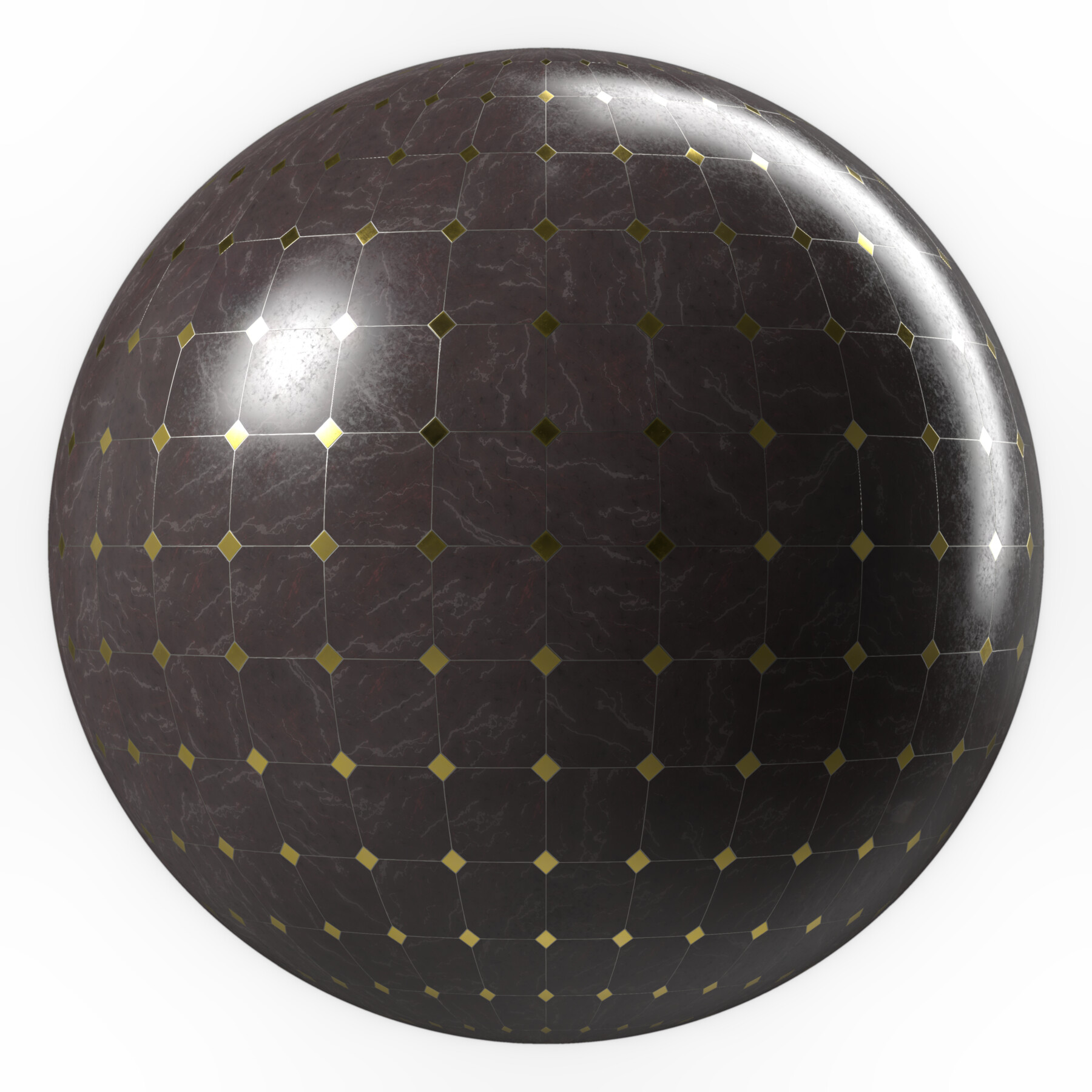 ArtStation - Marble Tile Materials 7- Mix by Metal TIle - Pbr 4k ...