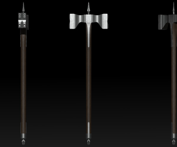 ArtStation - Gothic Medieval Maul | Resources