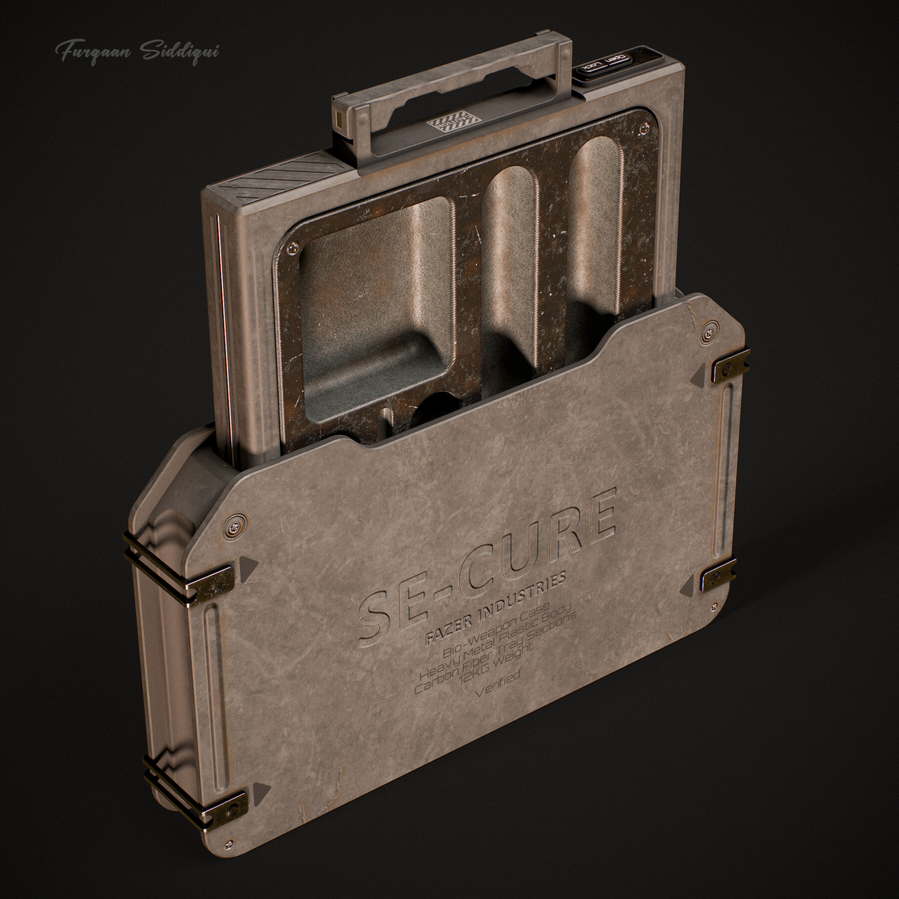 ArtStation - Sci-fi Military Crate | Game Assets