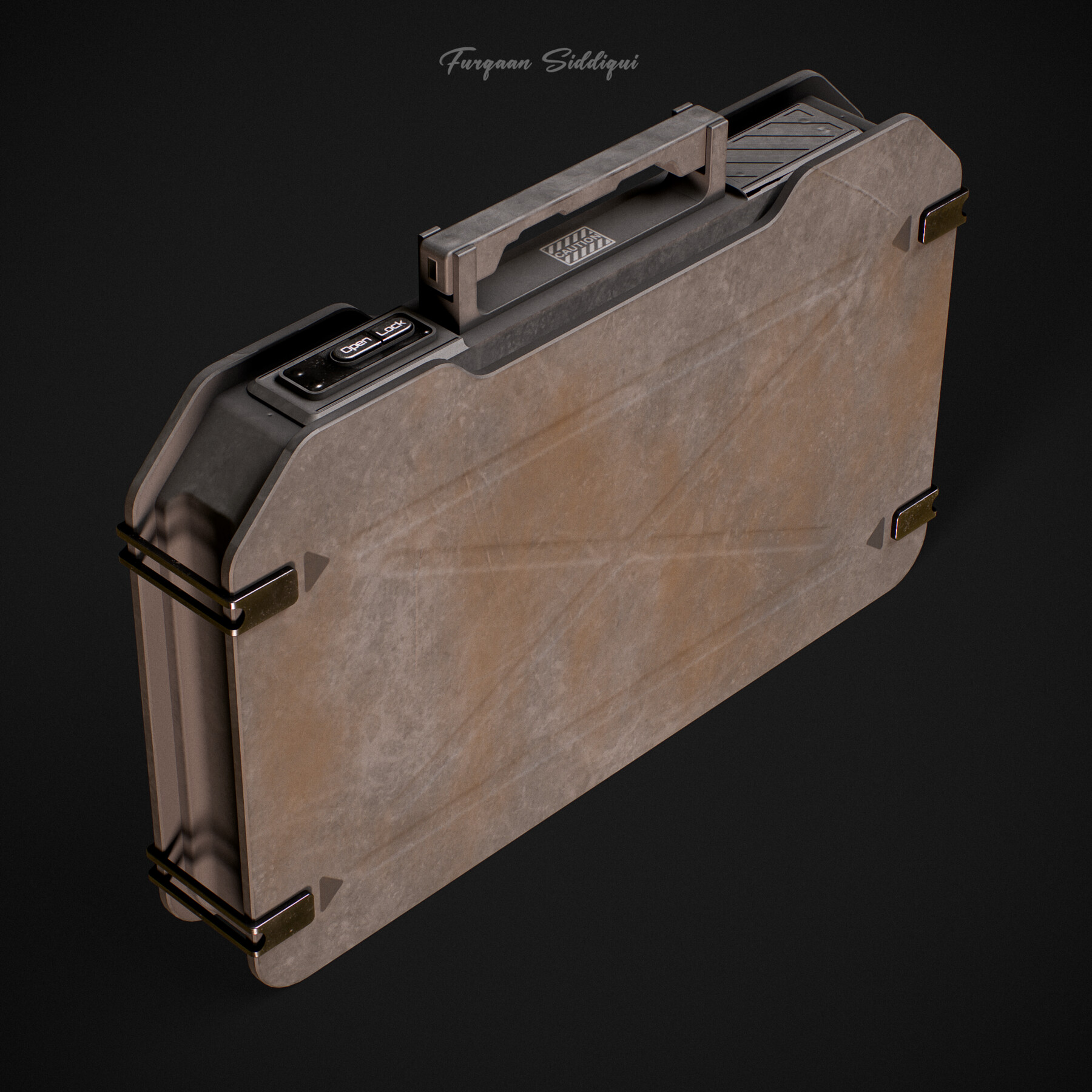 ArtStation - Sci-fi Military Crate | Game Assets