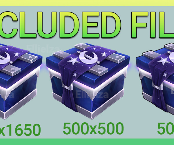 ArtStation - Mythical Crates - 2D game asset | Game Assets