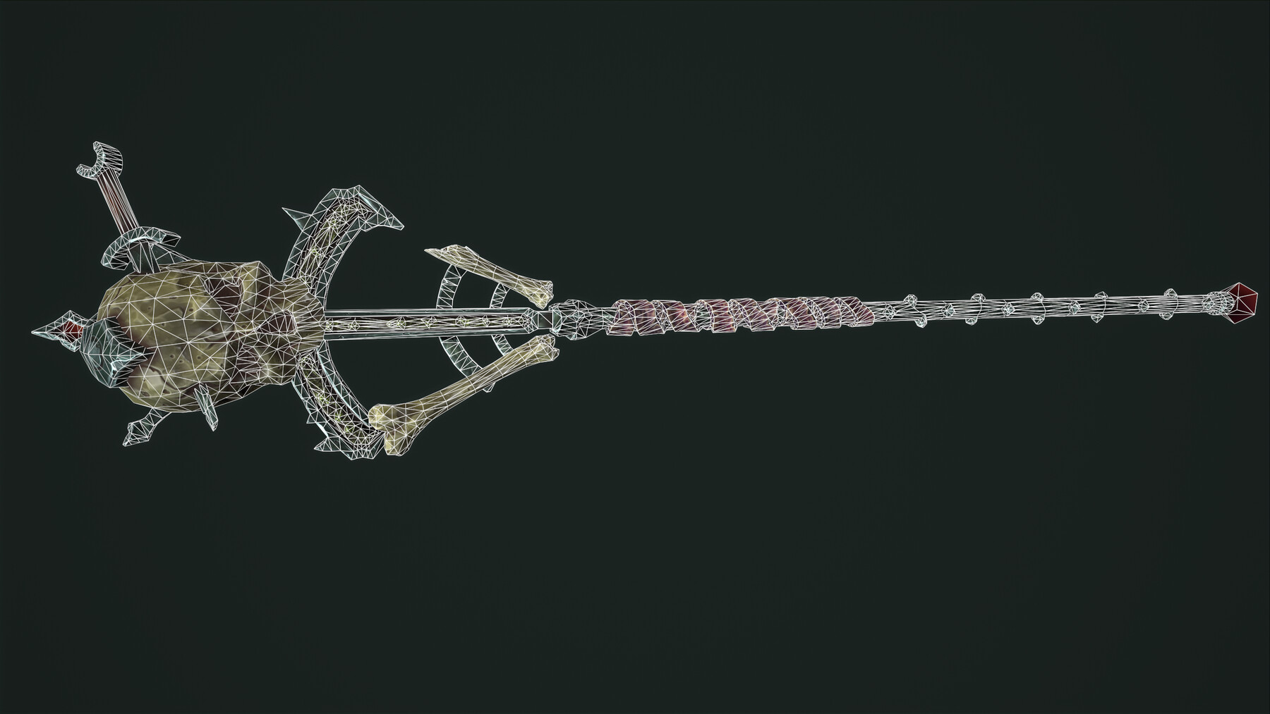 ArtStation - Undead staff | Game Assets