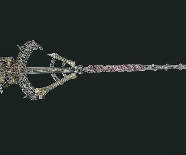 ArtStation - Undead staff | Game Assets