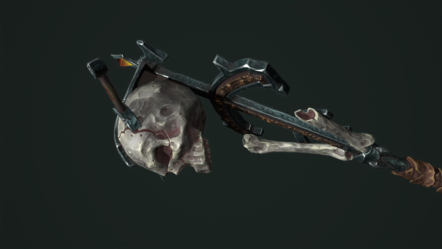 ArtStation - Undead staff | Game Assets