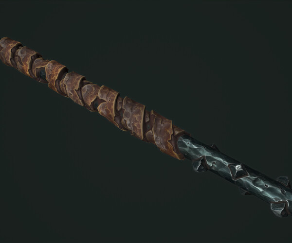 ArtStation - Undead staff | Game Assets