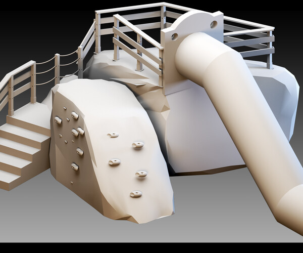 ArtStation - 33 Funfair Objects- Vol 01- High detail 3d models | Resources