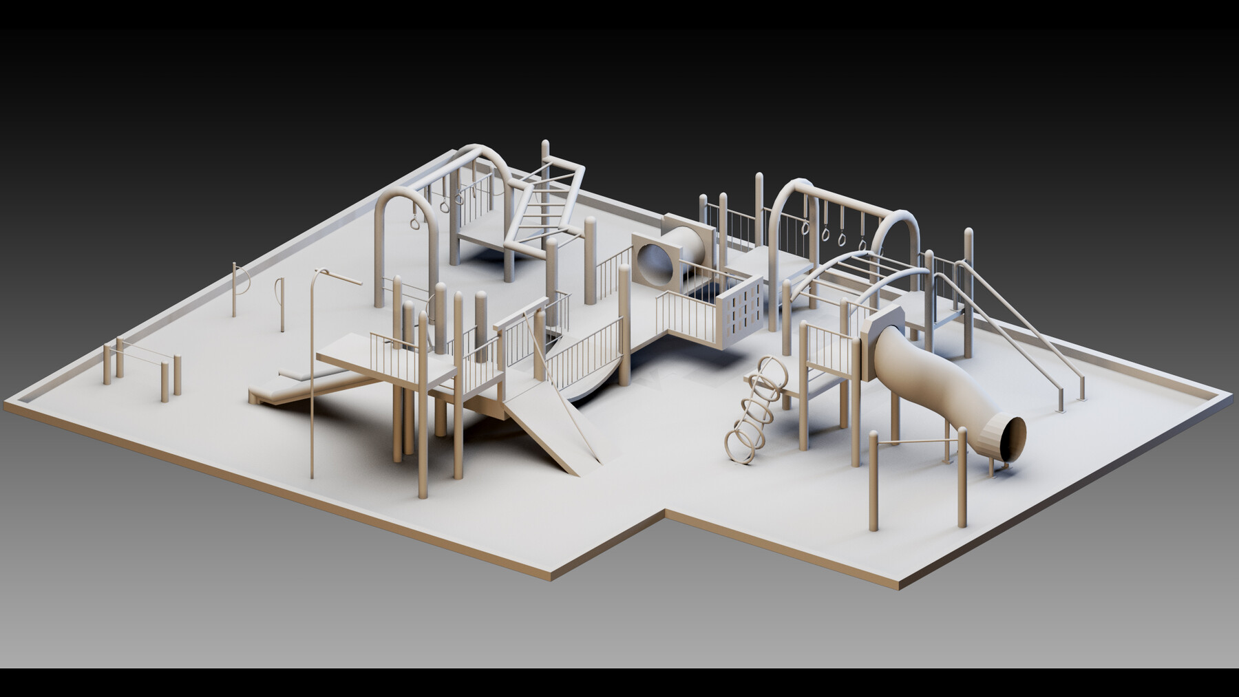 ArtStation - 33 Funfair Objects- Vol 01- High detail 3d models | Resources