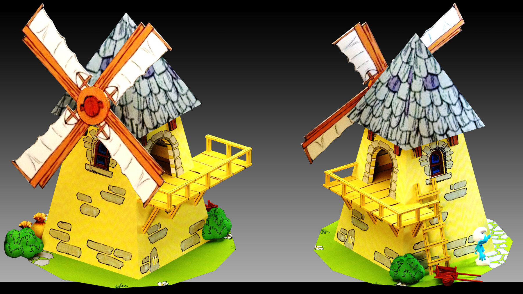 ArtStation - 33 Funfair Objects- Vol 01- High detail 3d models | Resources