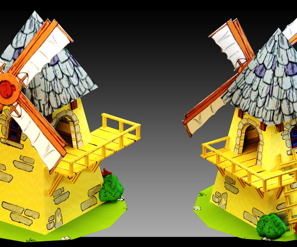 ArtStation - 33 Funfair Objects- Vol 01- High detail 3d models | Resources