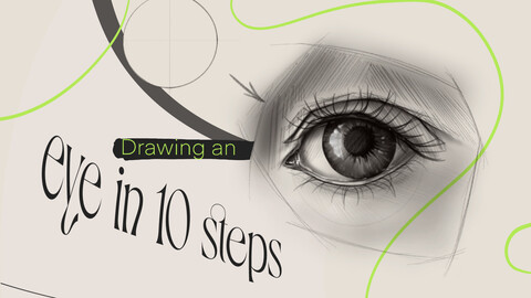 ArtStation - I will teach you how to draw the eye guide | Tutorials