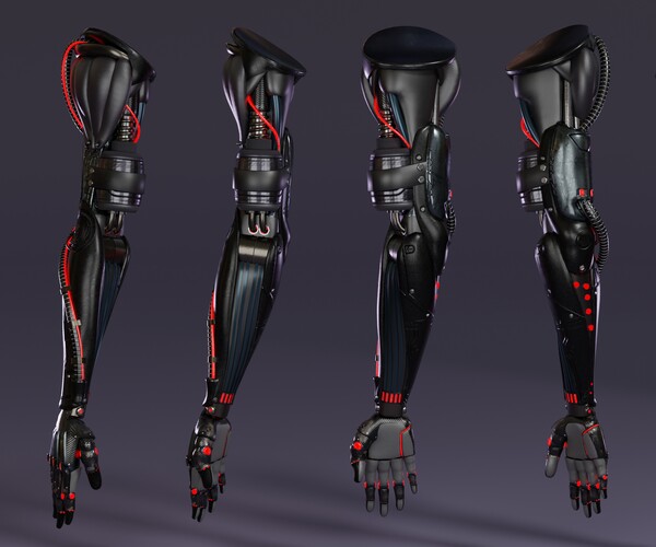 ArtStation - Robot Arm 3D | Game Assets