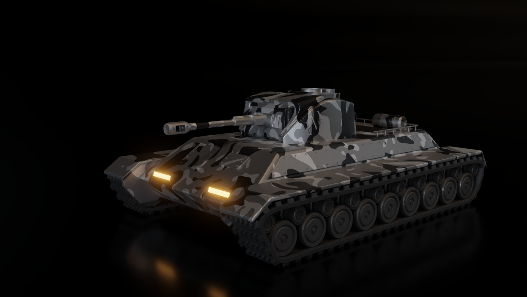 ArtStation - Fictional Tank With Procedural and Customizable Materials ...