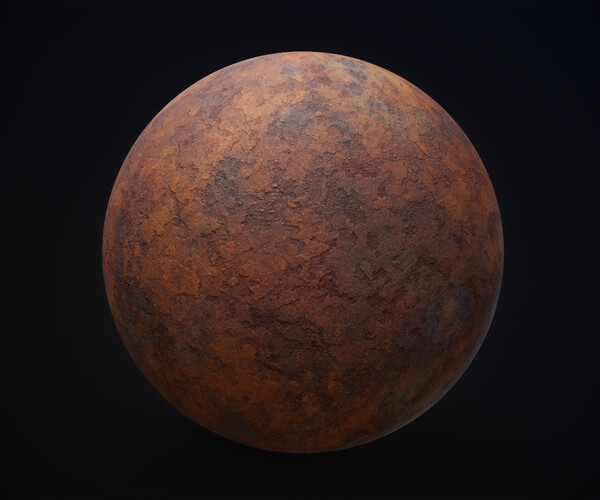 ArtStation - Realistic rust substance material | Game Assets