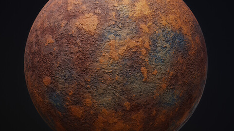 ArtStation - Realistic rust substance material | Game Assets