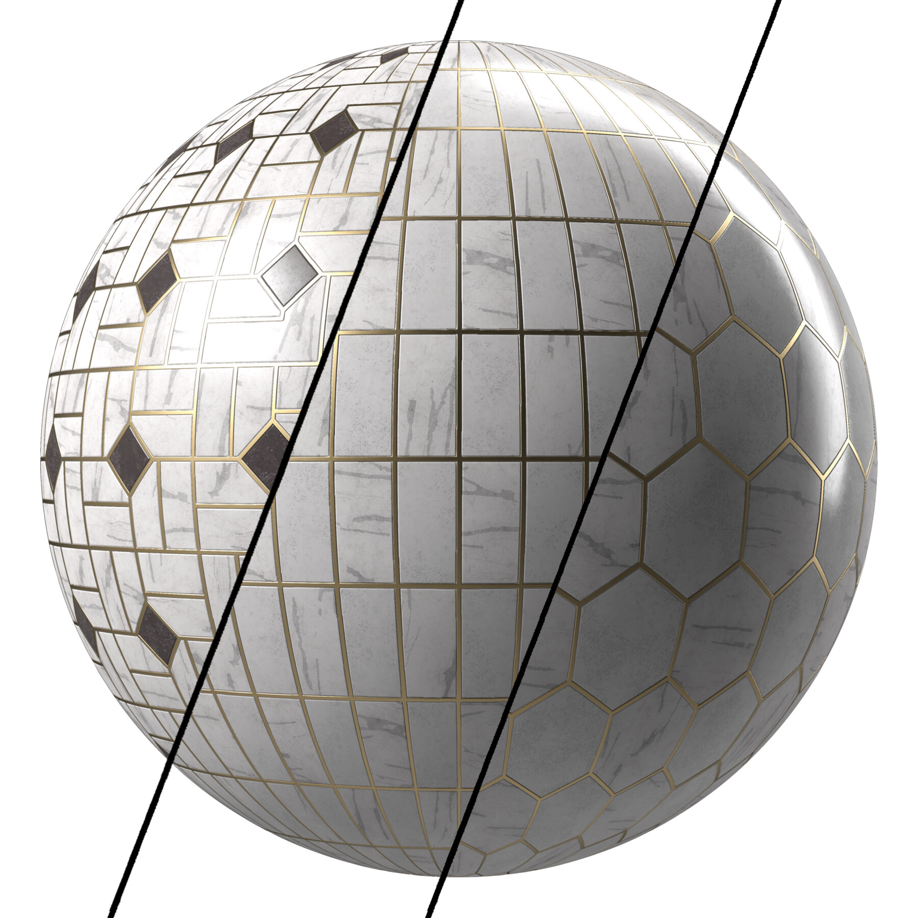 ArtStation - Marble Tile Materials 13- Marble Tile by Metal Gap - Pbr ...