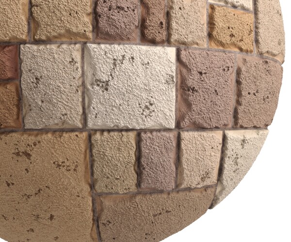 ArtStation - Ston Wall Material 11- Stone Wall Decorative Pbr 4k ...