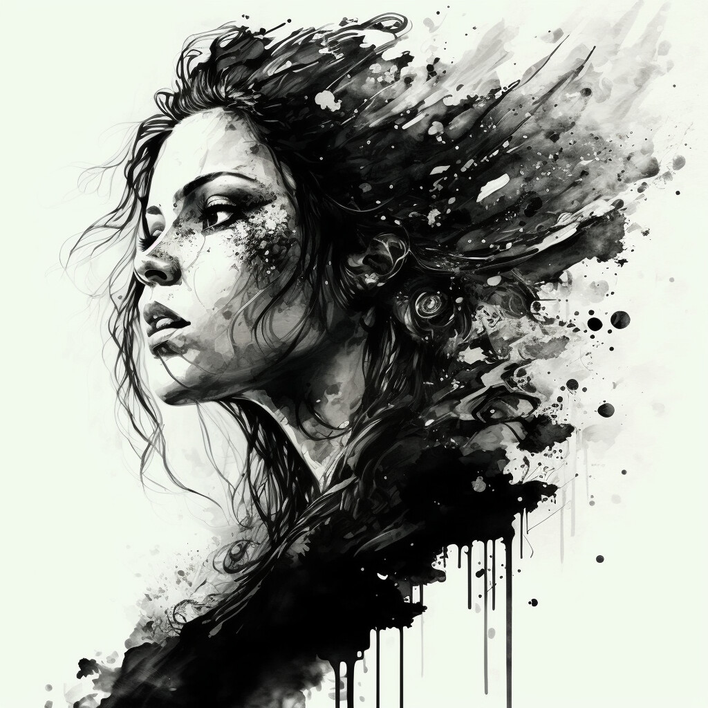 ArtStation - Ink Painting Illustration Pack | Artworks