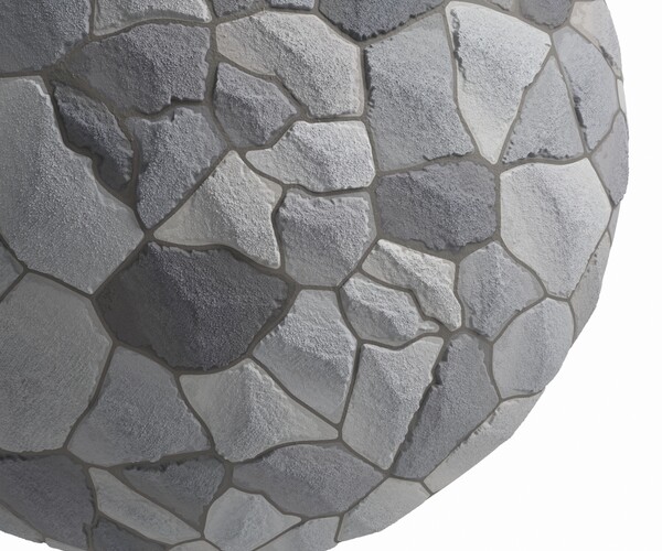 ArtStation - Ston Wall Material 13- Stone Wall Decorative Pbr 4k ...