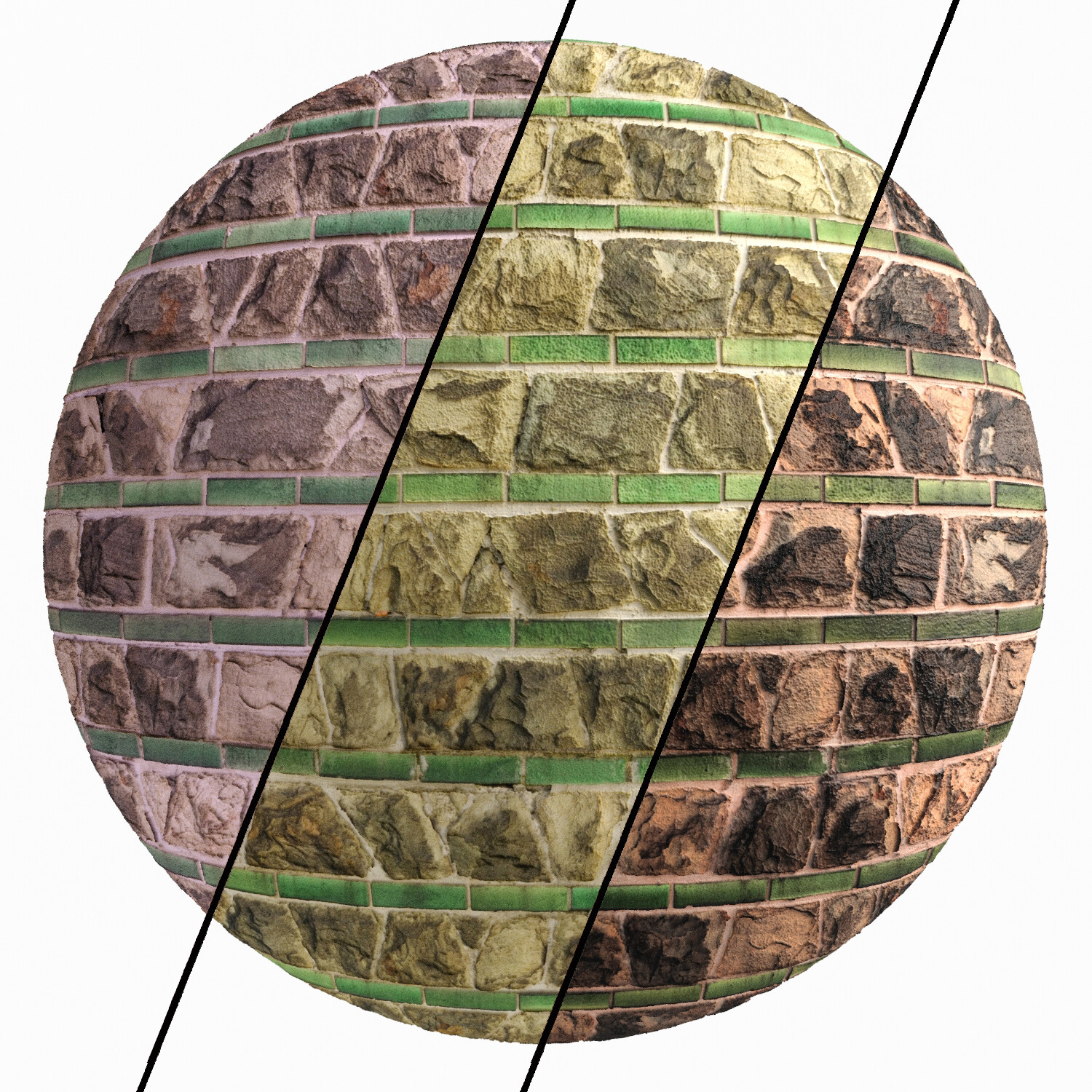 ArtStation - Ston Wall Material 18- Stone Wall Pbr 4k | Resources