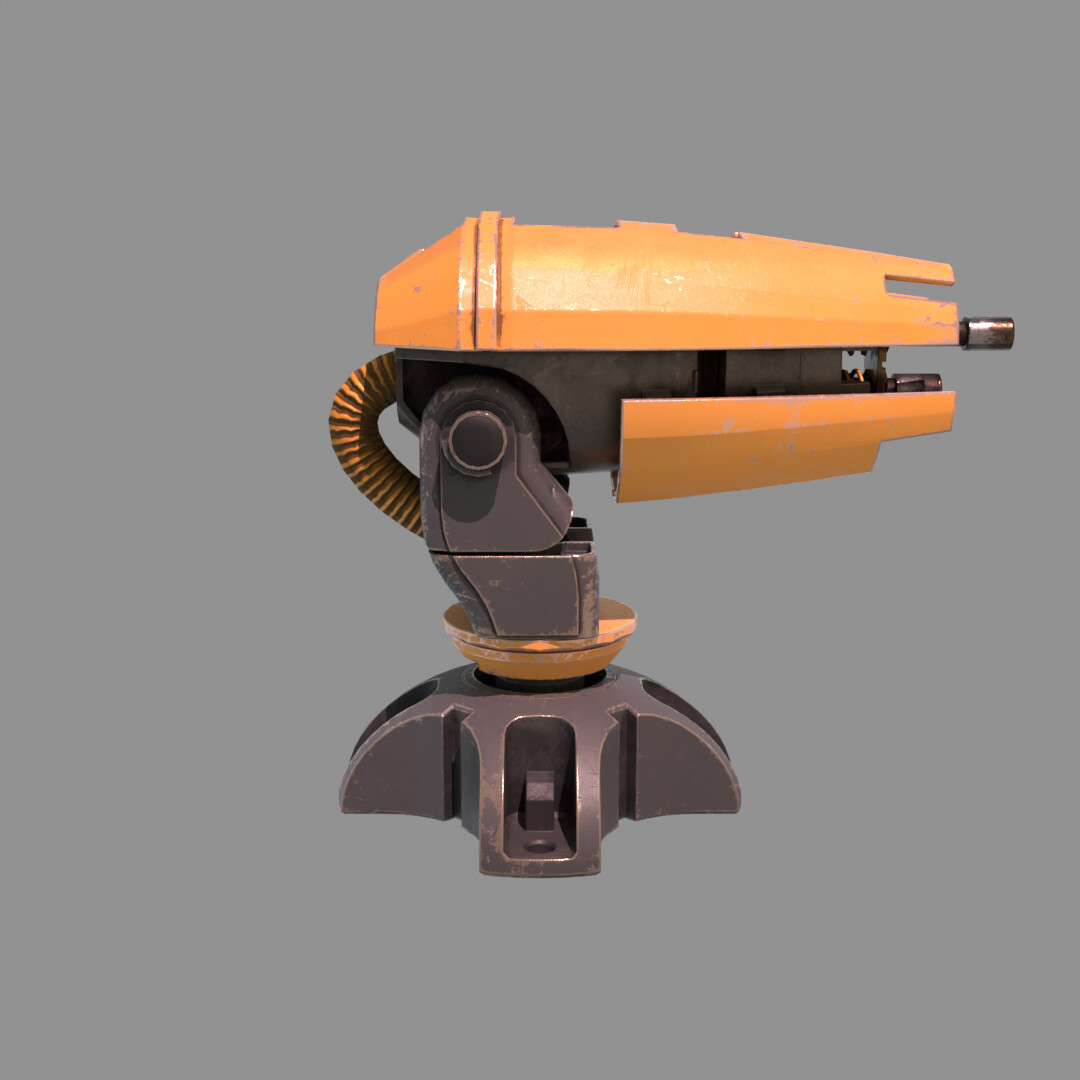 ArtStation - Blaster Gun | Game Assets