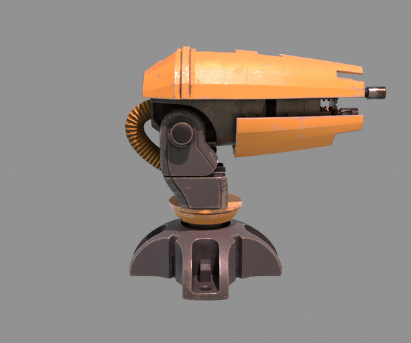 ArtStation - Blaster Gun | Game Assets