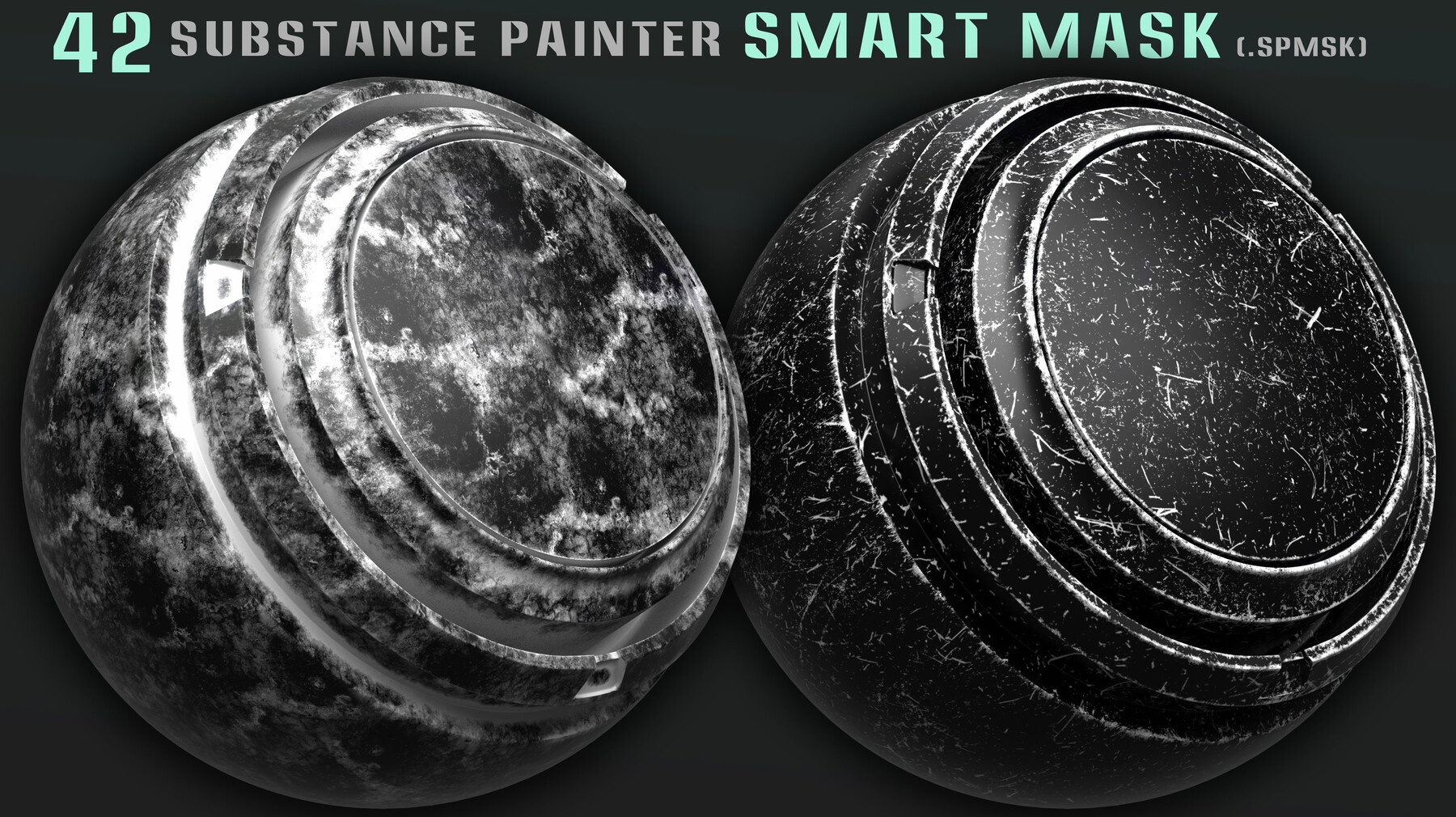 ArtStation - 42 substance painter smart mask-Vol2 | Game Assets