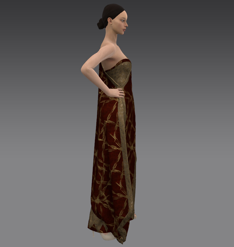 ArtStation - indian dress | Game Assets