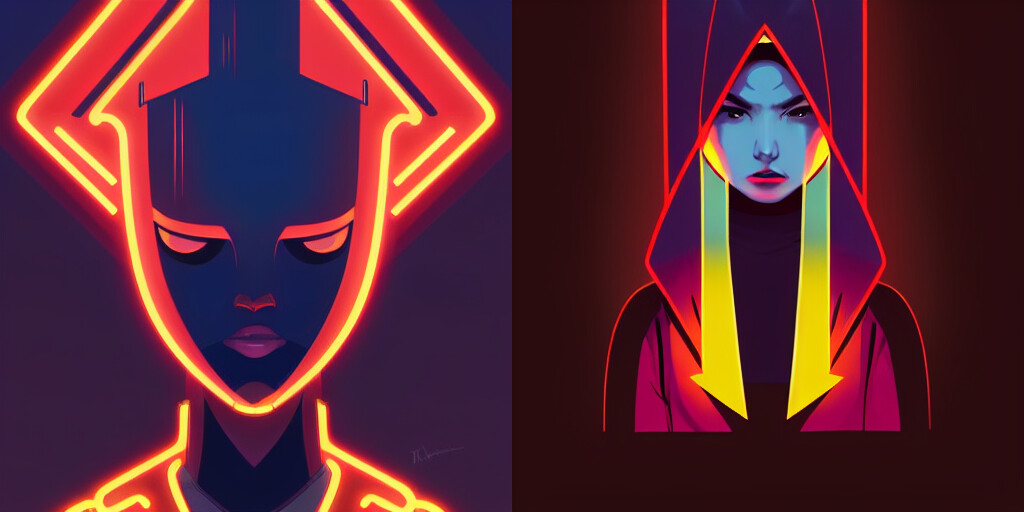 ArtStation - Character Design Face Less midjourney style | Artworks