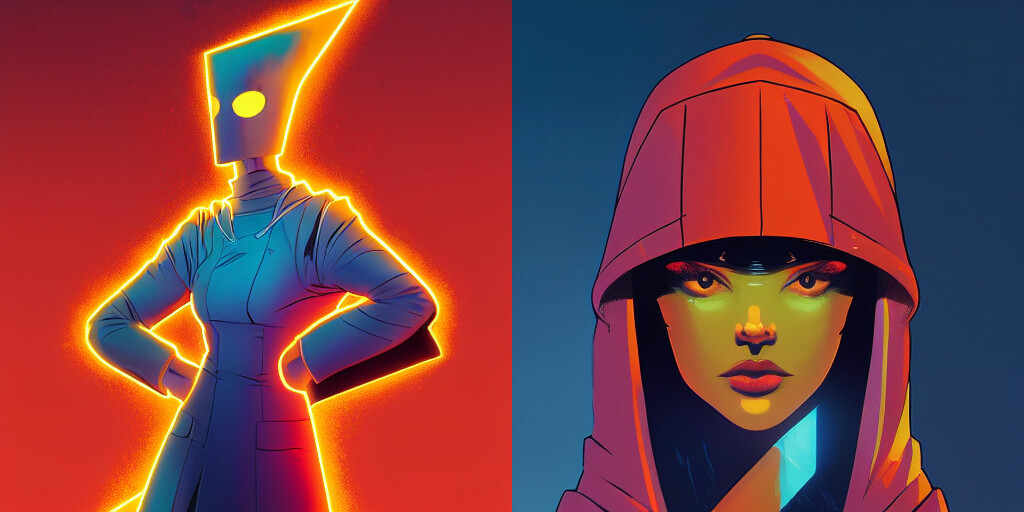 ArtStation - Character Design Face Less midjourney style | Artworks