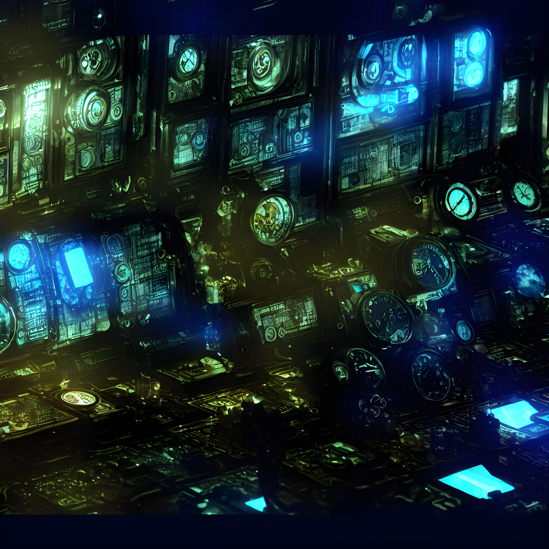 ArtStation - God from machine : Steampunk computer pack | Artworks