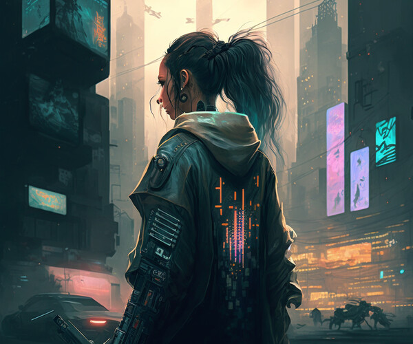 ArtStation - Cyberpunk Characters Pack | Artworks