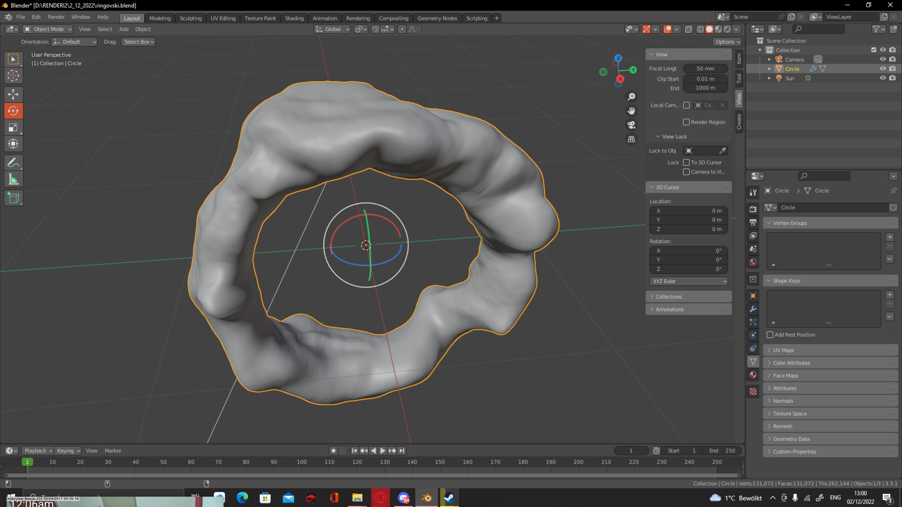 ArtStation - Ring model | Resources