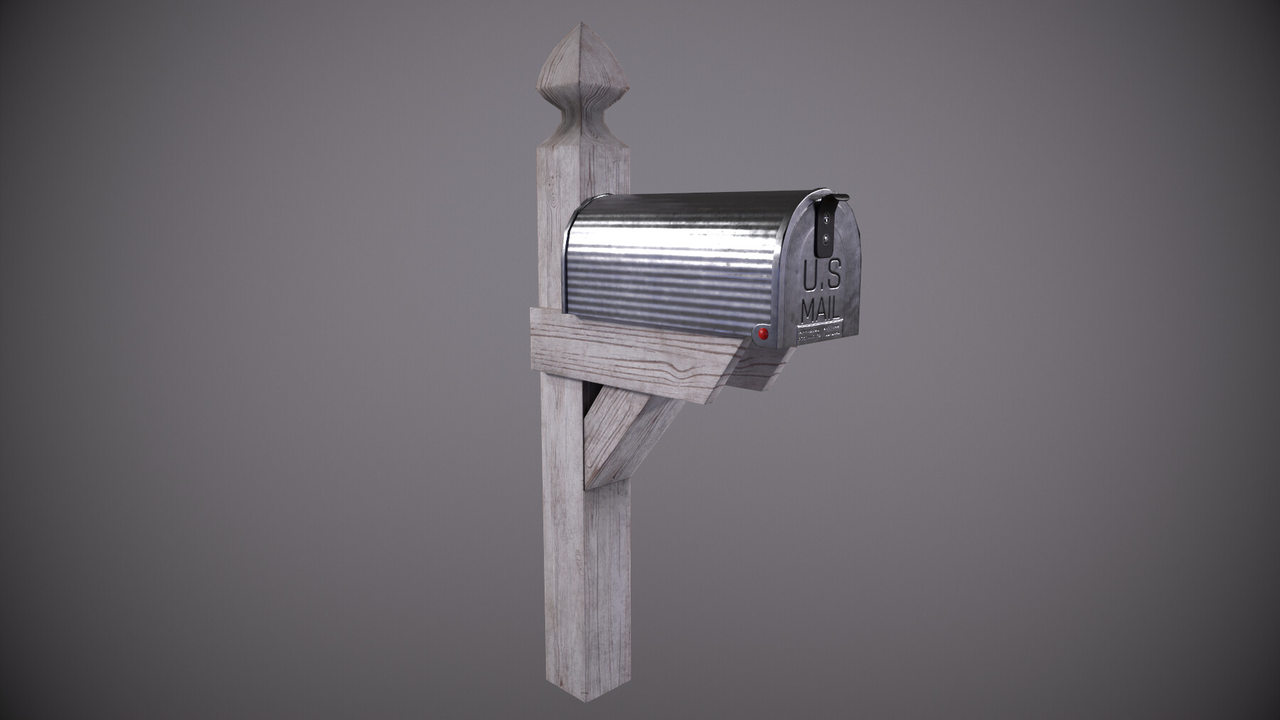 ArtStation - Post box | Game Assets