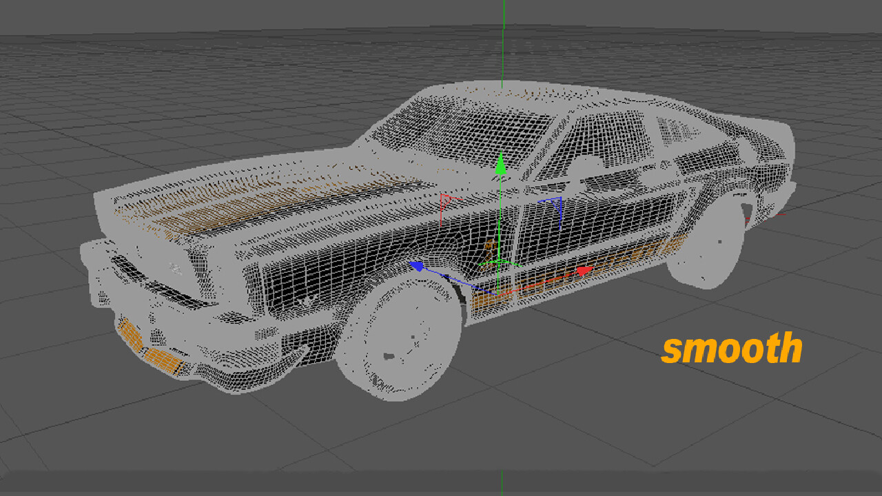 ArtStation - 1976 Ford Mustang Cobra II - 3D Model | Resources