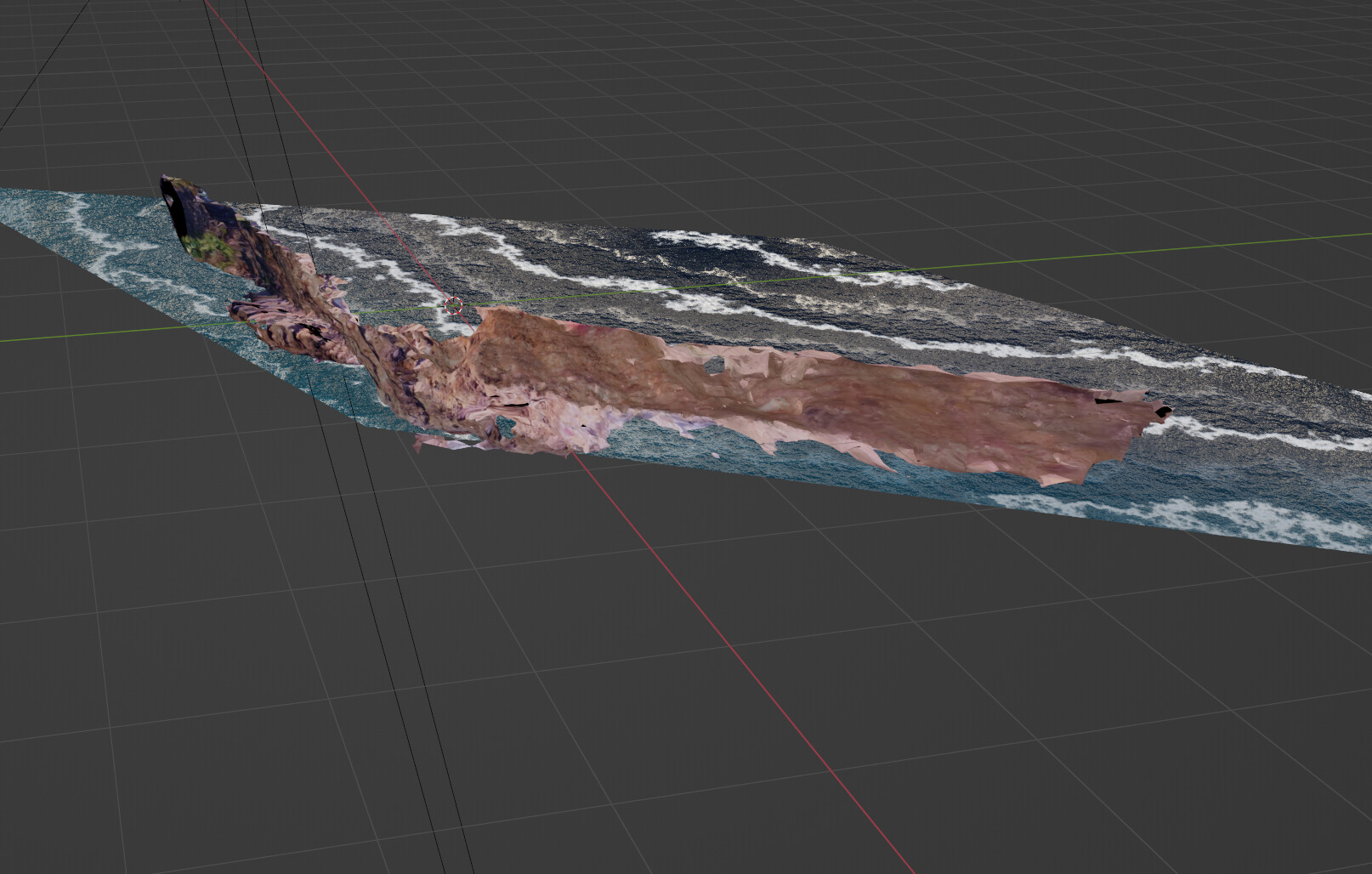 ArtStation - Photoscanned Cliffs and Procedural Ocean Texture | Game Assets