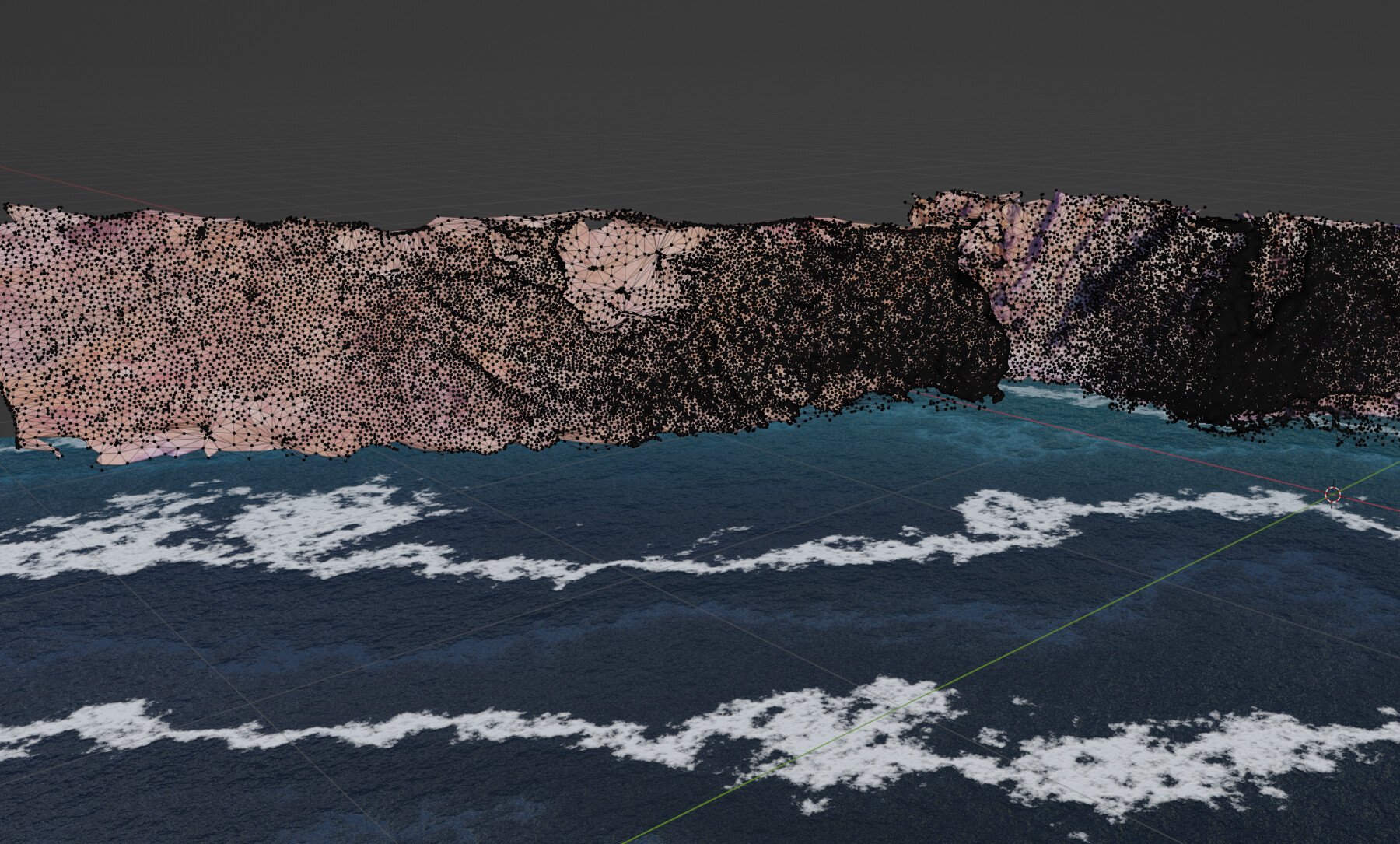 ArtStation - Photoscanned Cliffs and Procedural Ocean Texture | Game Assets