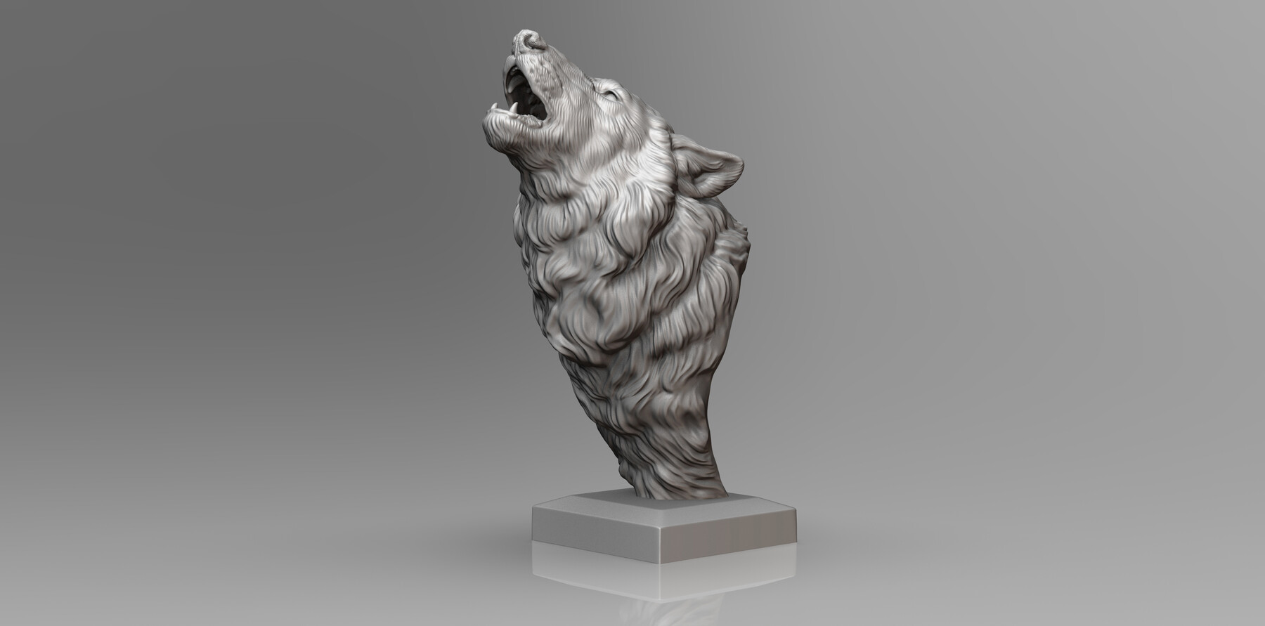 ArtStation - Wolf howls | Resources