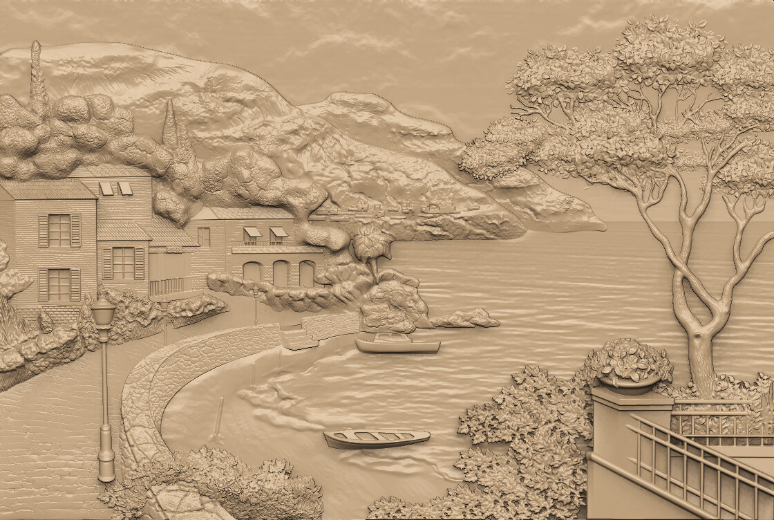 ArtStation - 3D model for CNC panels | Resources