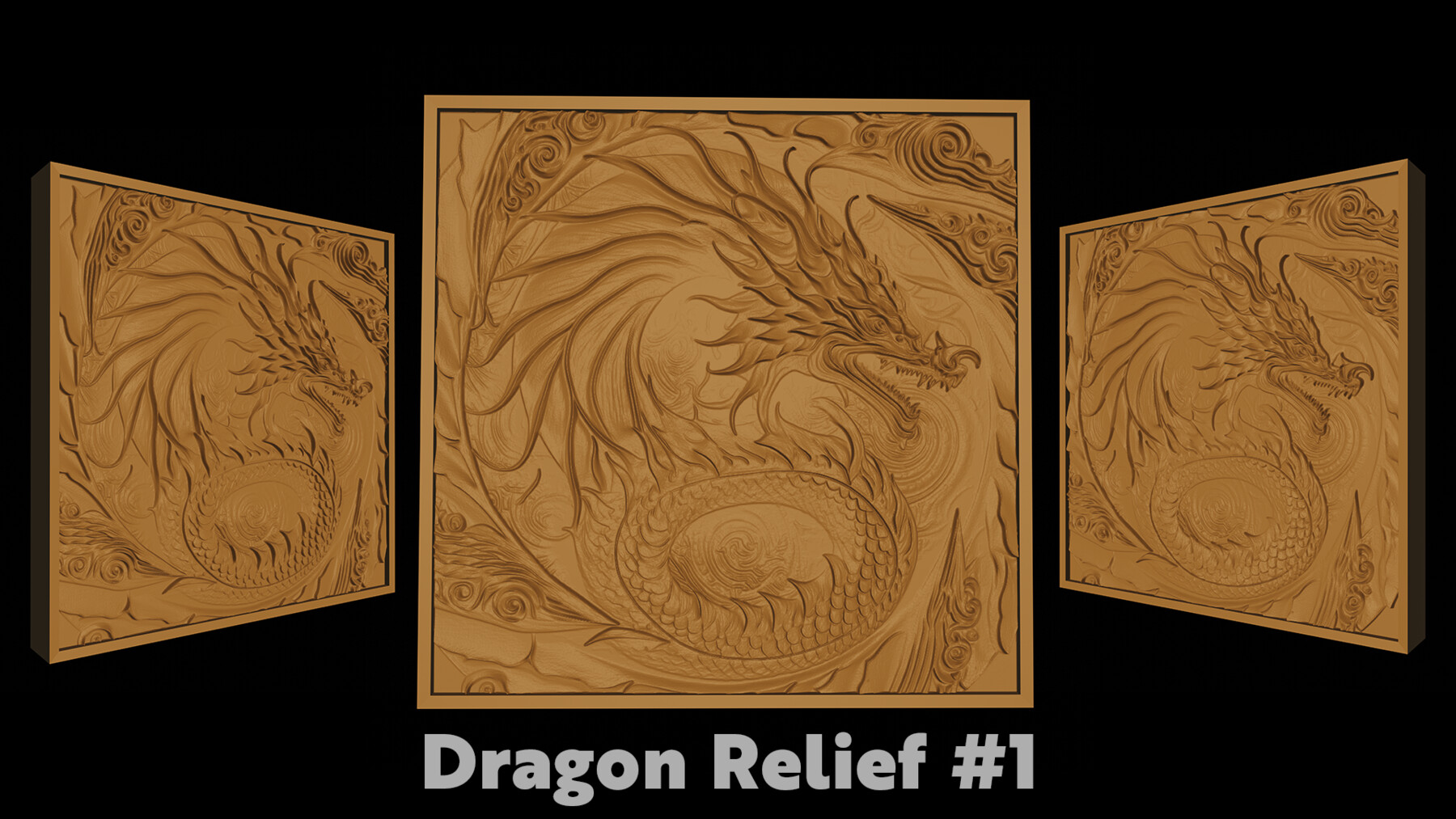 ArtStation - Dragon Relief #1 | Resources