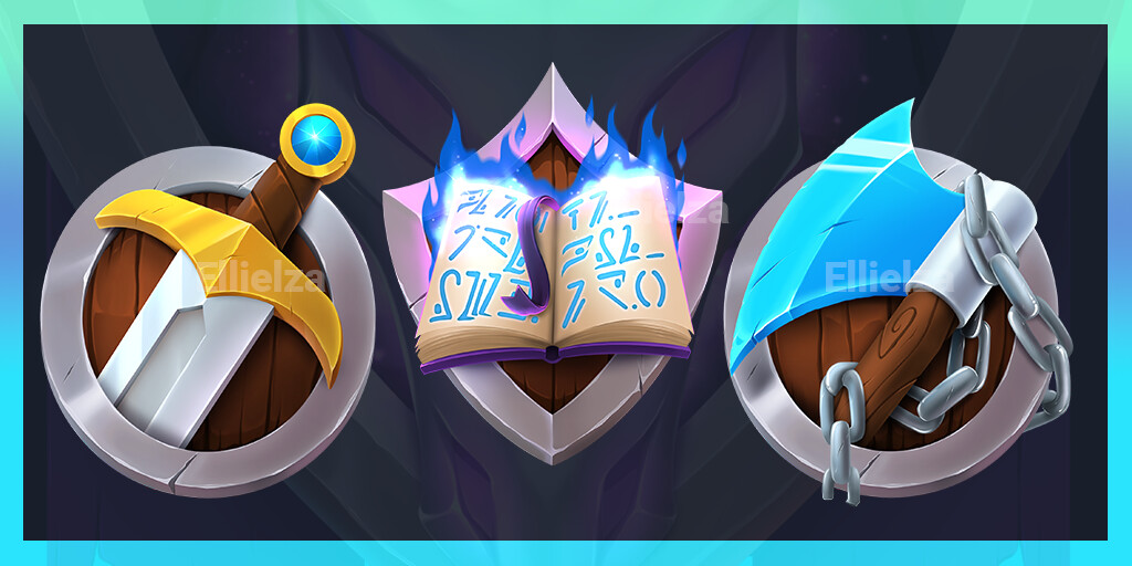 ArtStation - Class Emblem Icon Pack | Game Assets