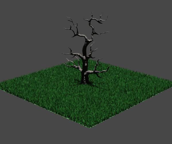 ArtStation - Spooky Tree | Game Assets