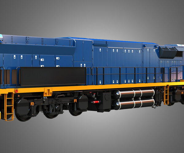 ArtStation - C44aci Locomotive | Resources