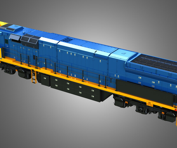 ArtStation - C44aci Locomotive | Resources