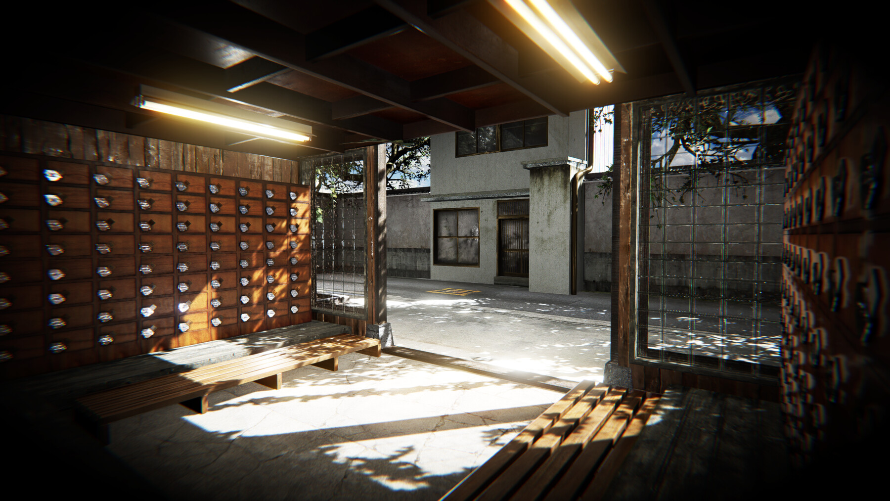 ArtStation - Old Japanese Bathhouse Environment (HDRP, URP, Standard) | Game Assets