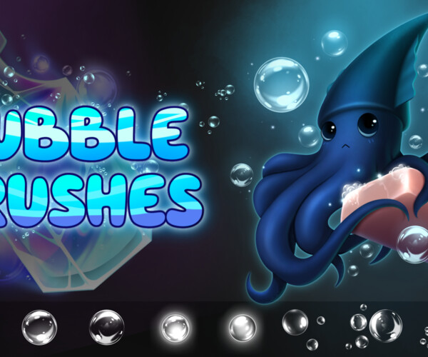 ArtStation - Bubble brush set for Procreate | Brushes