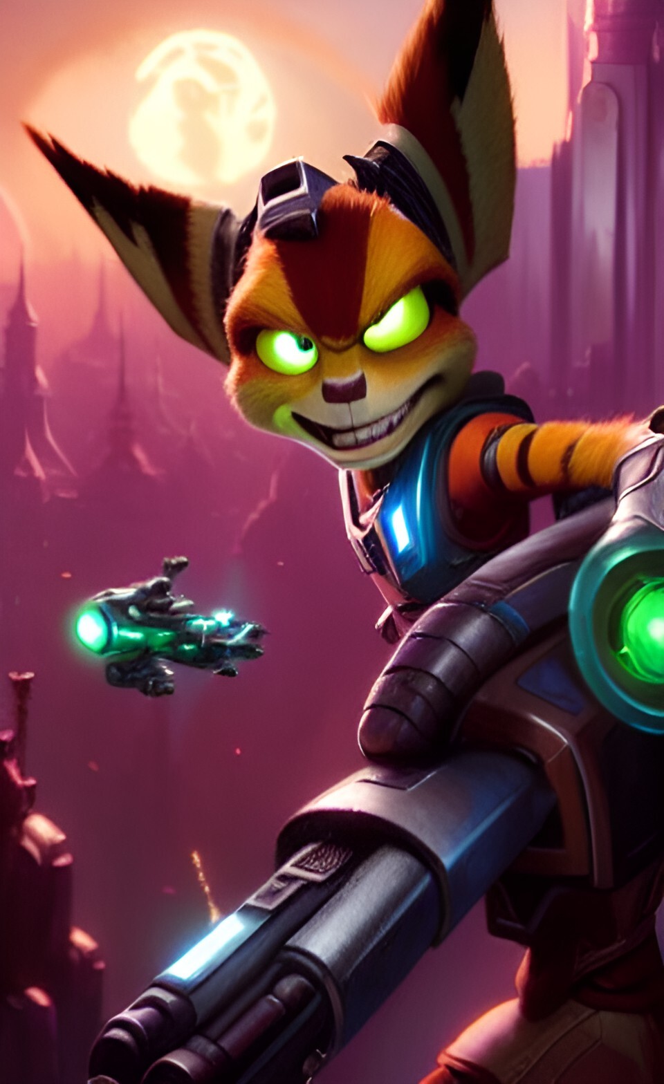 ArtStation - ratchet and clank fanart 13600 jpg pack wombo art | Artworks