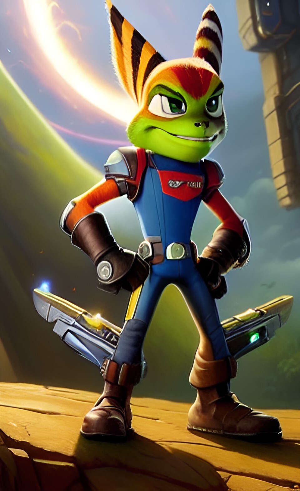 ArtStation - ratchet and clank fanart 13600 jpg pack wombo art | Artworks