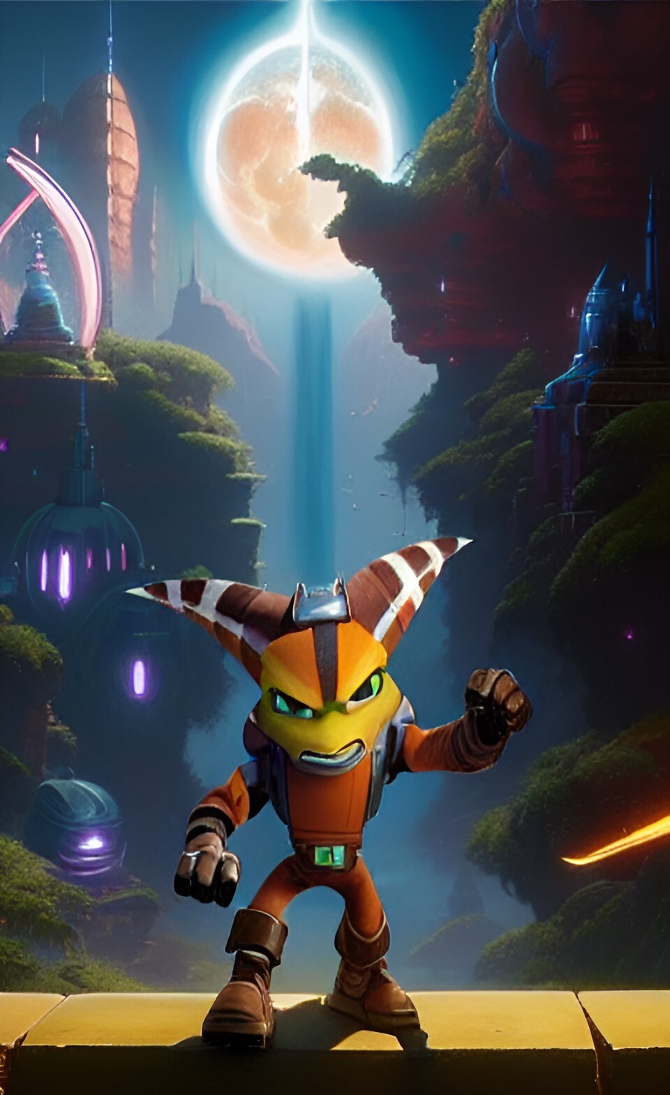 ArtStation - ratchet and clank fanart 13600 jpg pack wombo art | Artworks